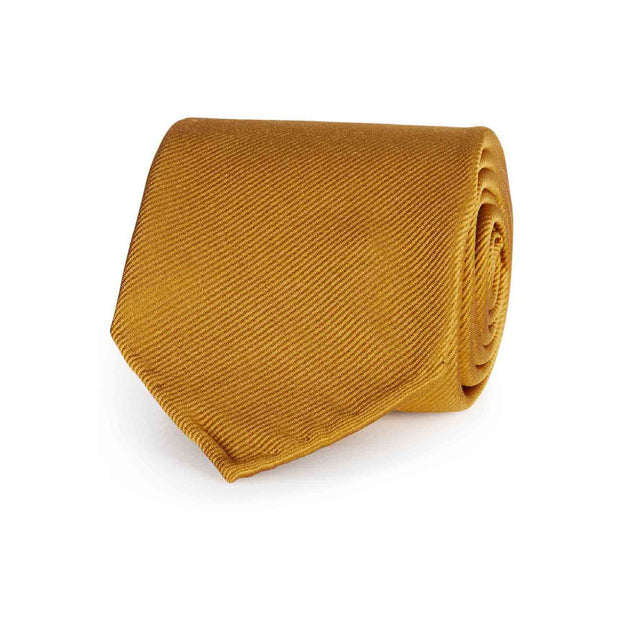 Mustard ties | Luxurious and handmade | Fumagalli 1891